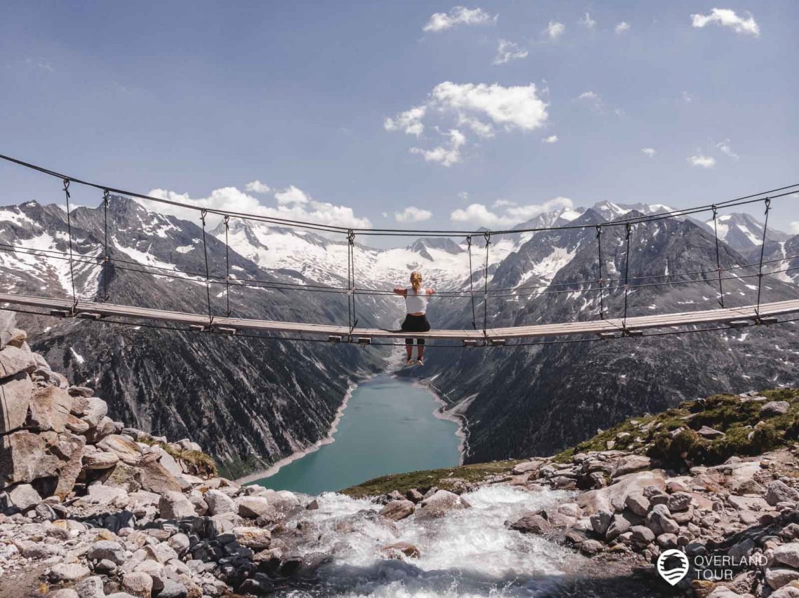 Die Kebema Panoramabrücke erleben! Wanderung Olpererhütte | Overlandtour